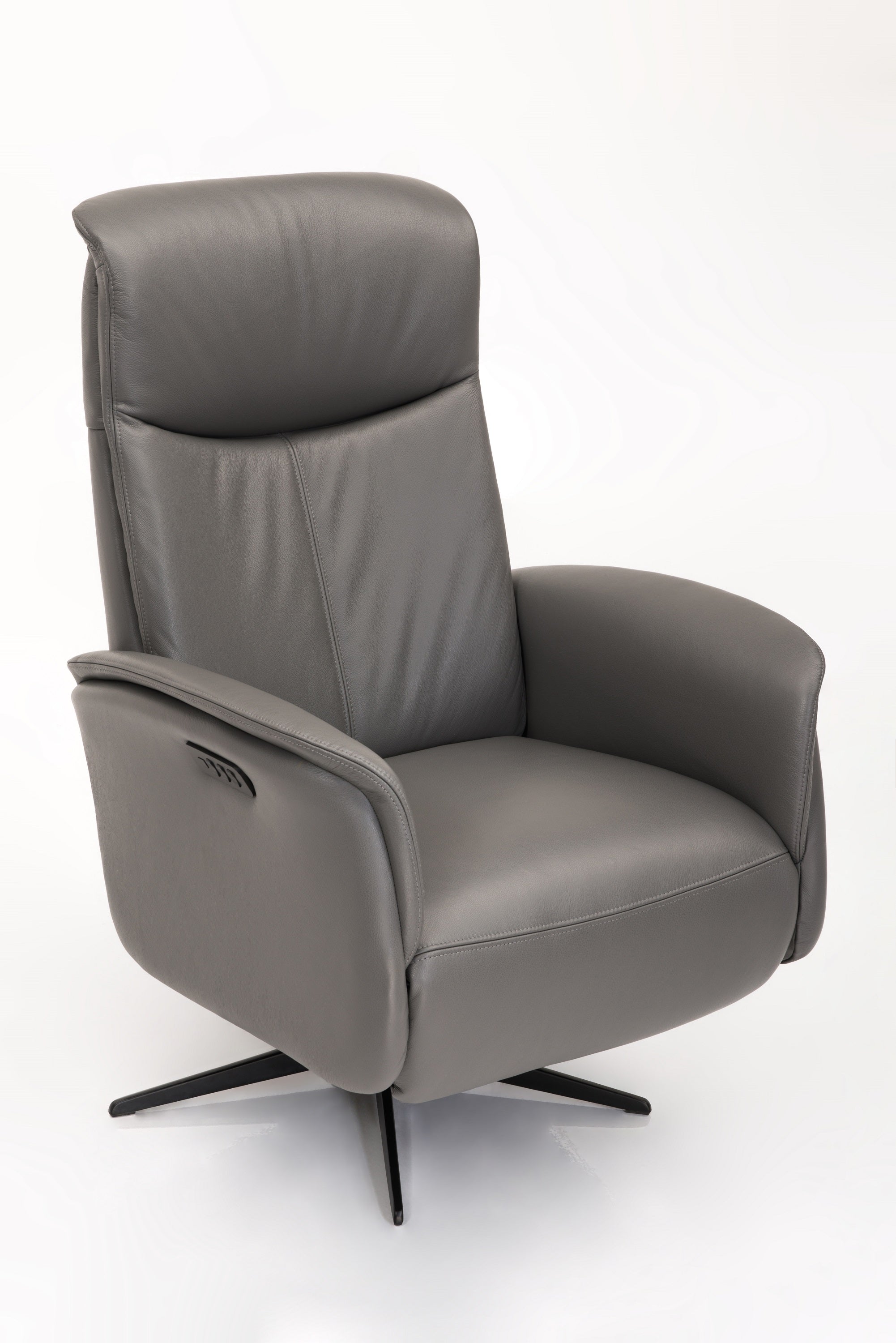 Hjort Knudsen Swivel Recliner Chair Superior Model 8003 – Martin's ...