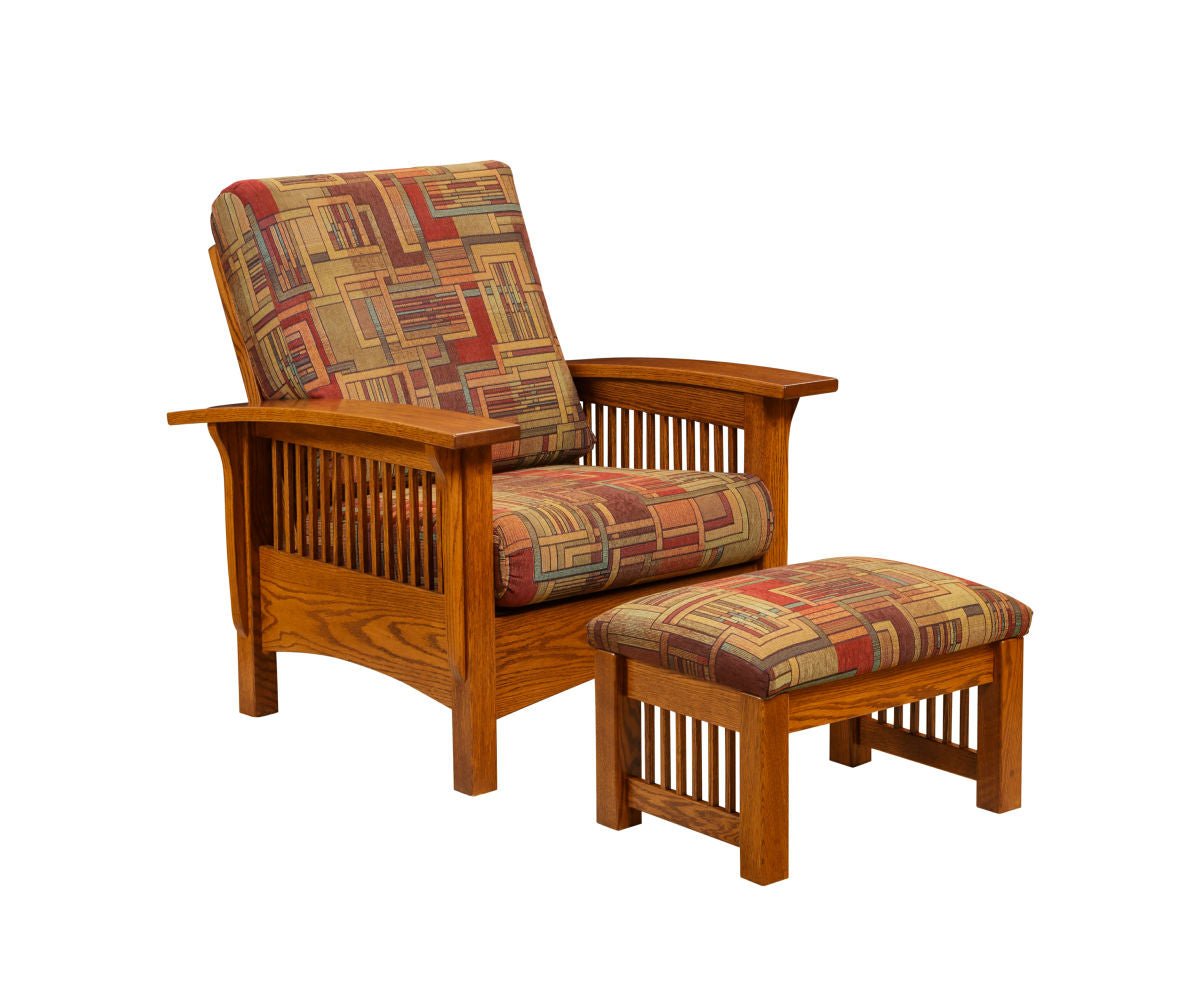 Quick Ship - Mission Morris Chair - Oak – Martin's Furniture US